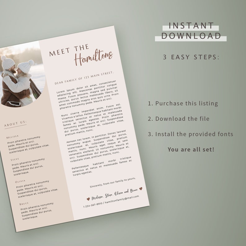 Letter to Seller, Home Offer Template, Letter to Home Seller, House ...