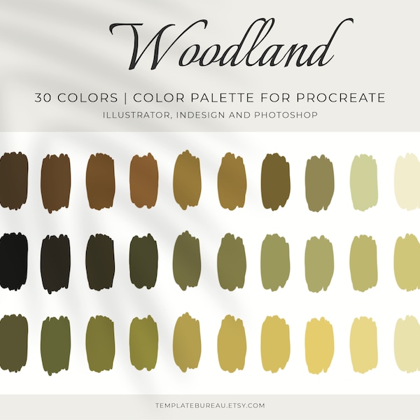 Earthy Color Palette - Etsy