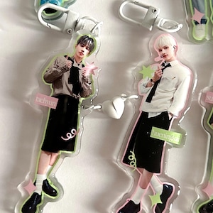 Kpop Keychain, Iconic Duo Keychain, Magnetic Keychain, Zb1 Keychain ...