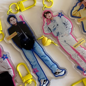 Kpop Keychain, Iconic Duo Keychain, Magnetic Keychain, Bts Keychain ...