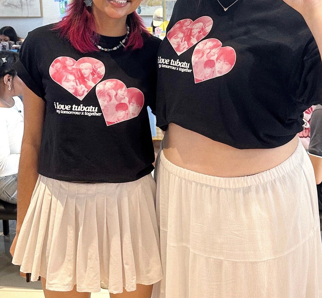 I Love Tubatu Crop Top, Txt Crop Top, Tomorrow X Together Shirt - Etsy