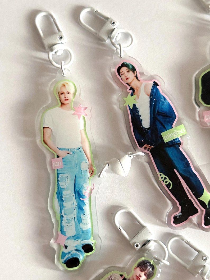 Kpop Keychain, Iconic Duo Keychain, Magnetic Keychain - Etsy