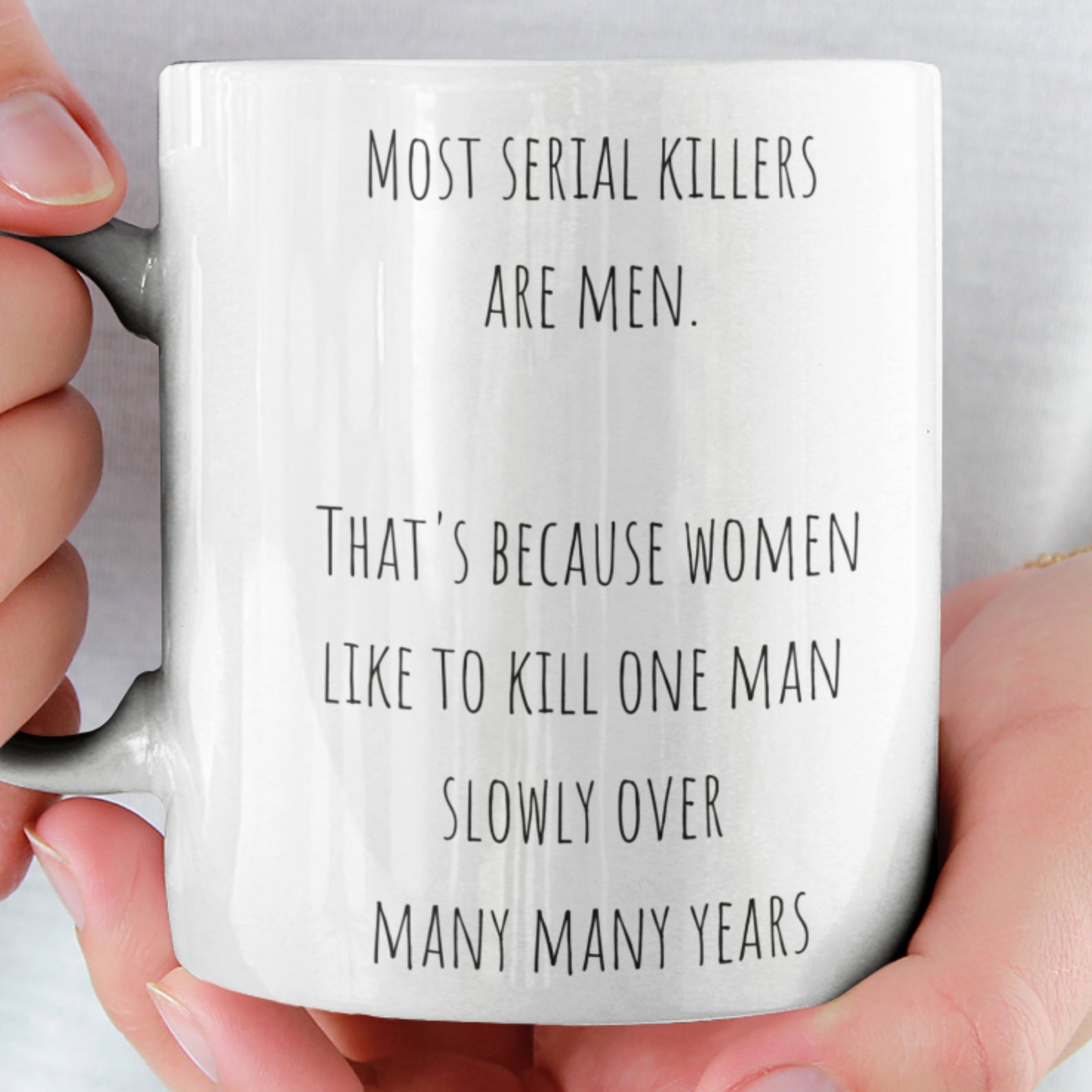 Funny Serial Killers Coffee Mug Dark Humor Funny Gift for - Etsy