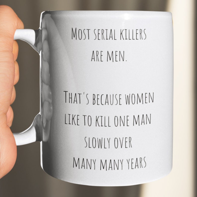Funny Serial Killers Coffee Mug Dark Humor Funny Gift for - Etsy