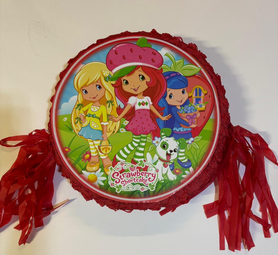 Strawberry Pinata (free Shipping) - Etsy