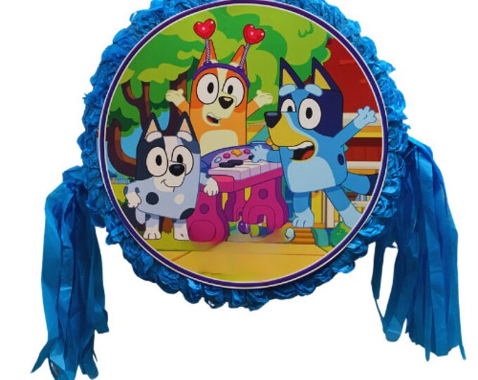 Bluey Pinata - Etsy UK