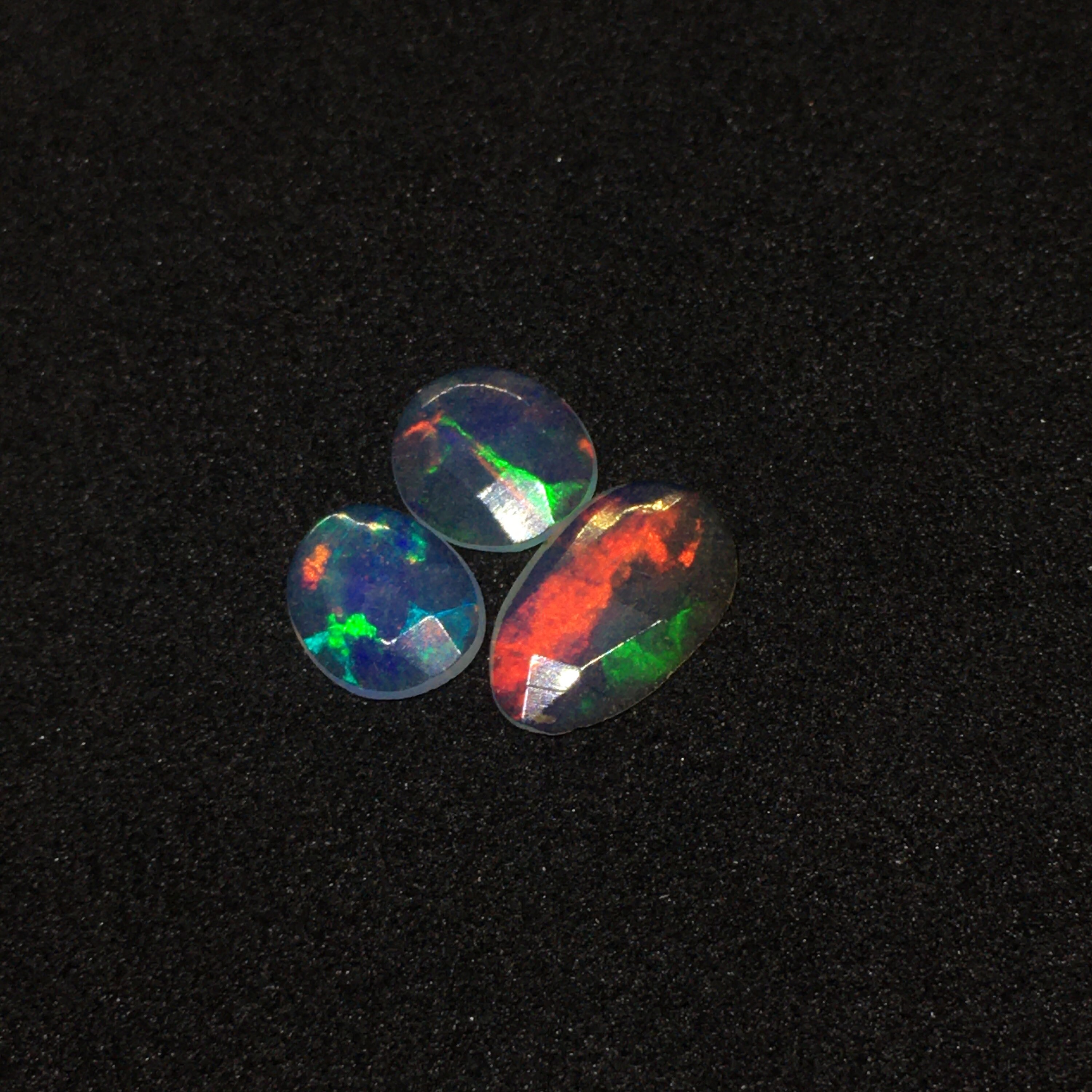 Opal Rose Cut, Ethiopian Opal Rose Cut, Opal Faceted, Opal Gemstone ...