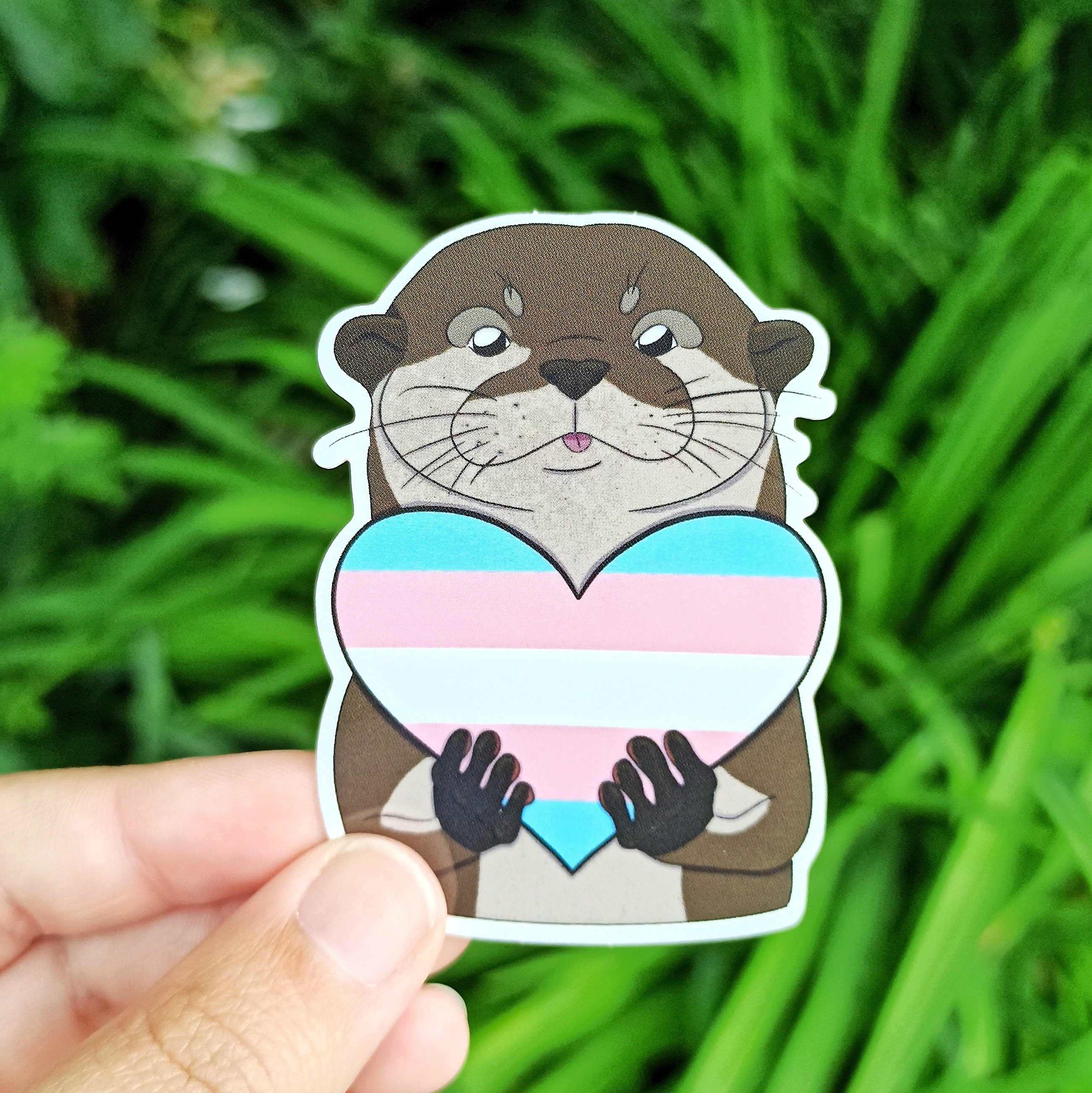 Pride Flags Otter Sticker Love Otter Sticker LGBTQ - Etsy Canada