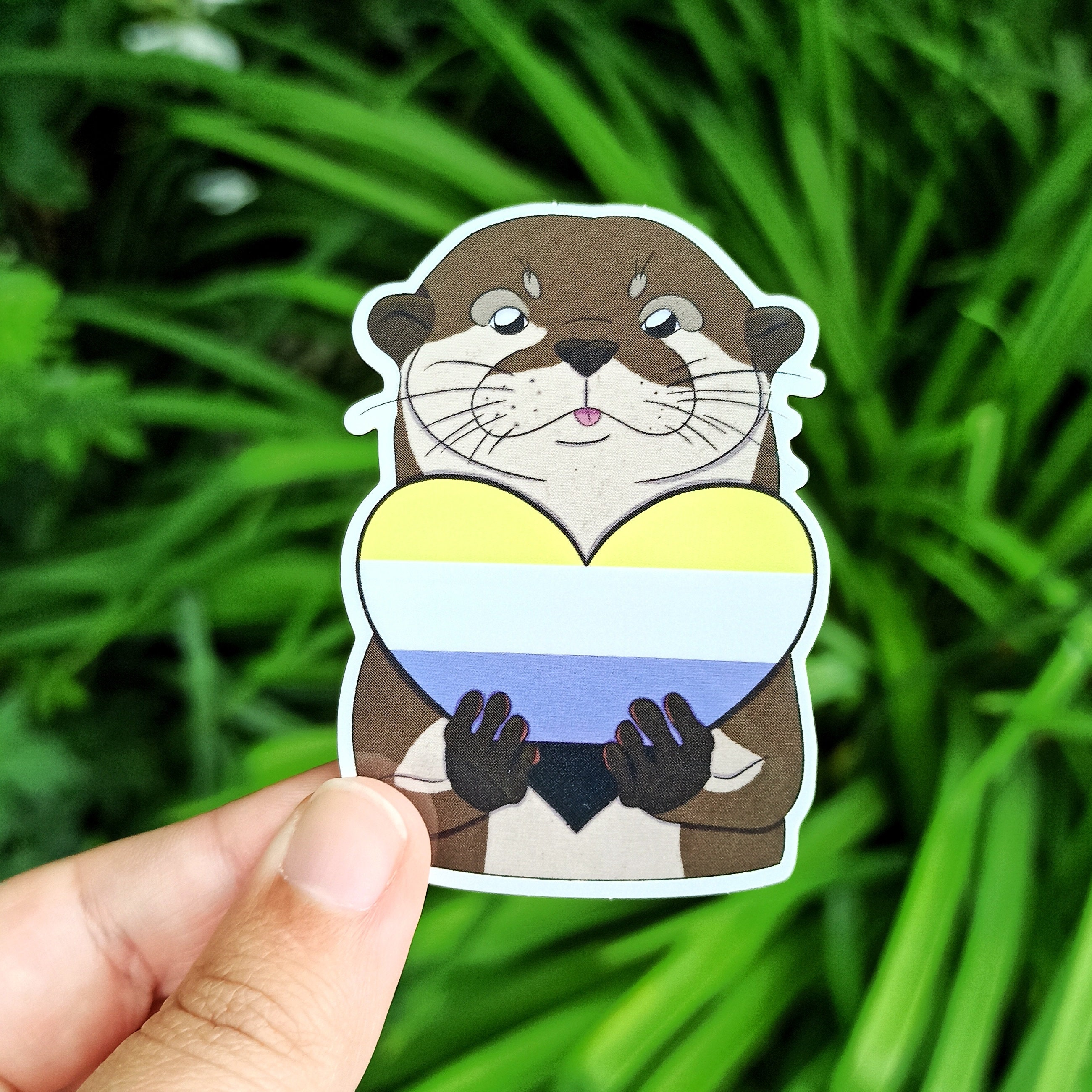 Pride Flags Otter Sticker Love Otter Sticker LGBTQ - Etsy Canada