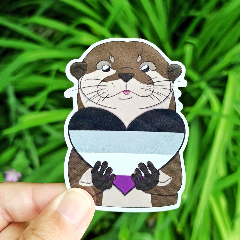 Pride Flags Otter Sticker Love Otter Sticker LGBTQ - Etsy Canada