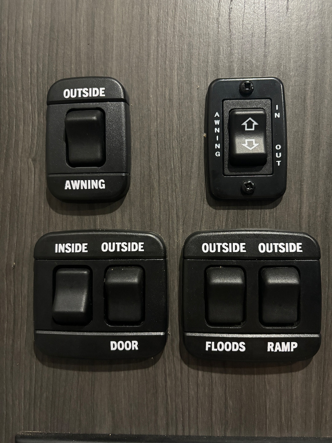 Custom Switch Stickers for Rv's, 5th Wheel's, Travel Trailers, Airbnb's ...