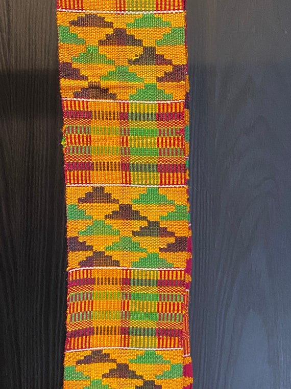 Craft Supplies & Tools Sewing Fabric Hand Woven GHANAIAN Traditional ...