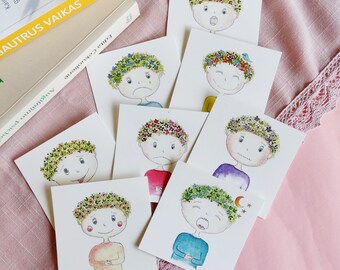 Emotion Flashcards, Feelings Flash Cards, Montessori Materials ...