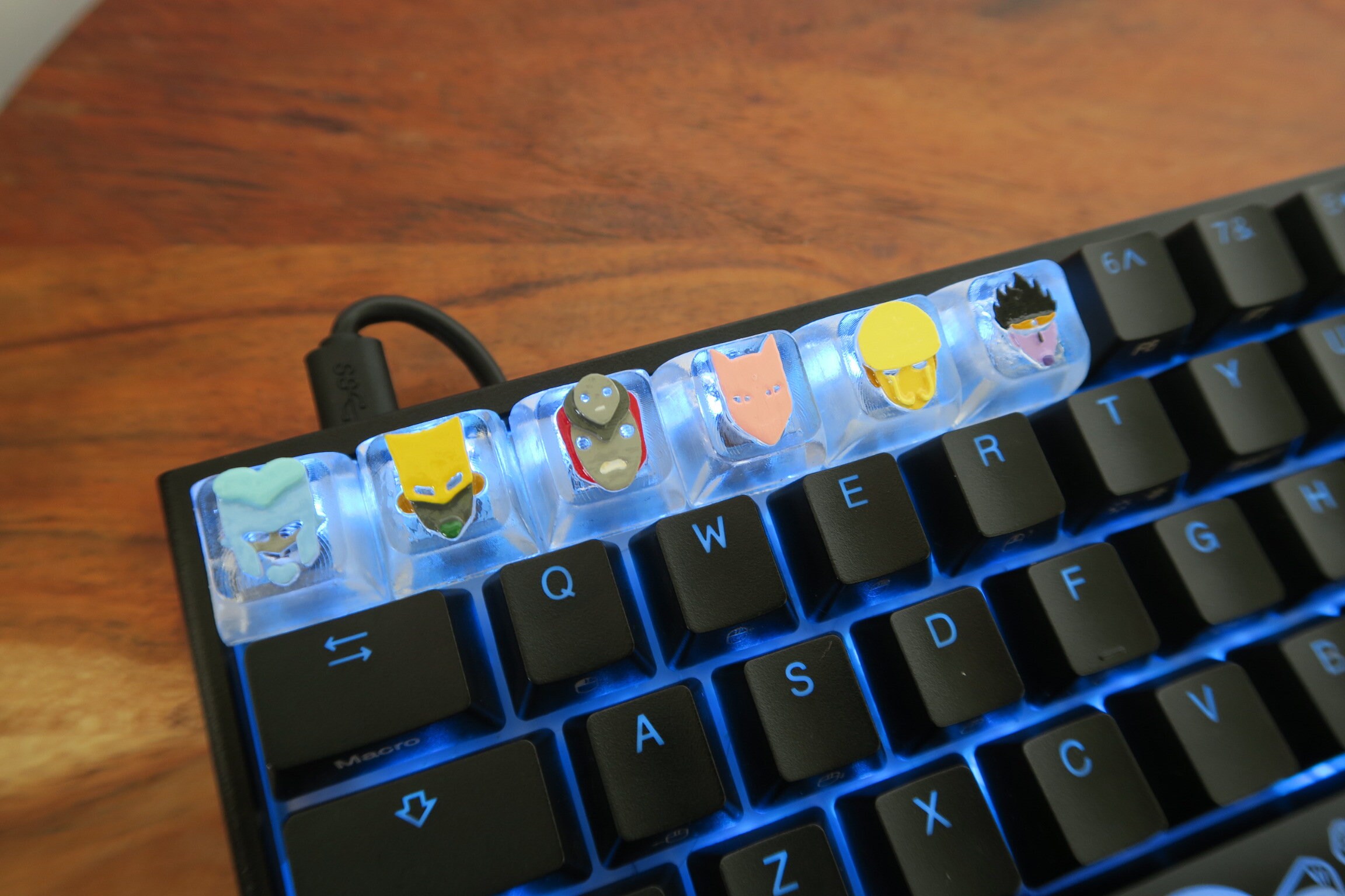 Jojo Bizarre Adventure Keycaps