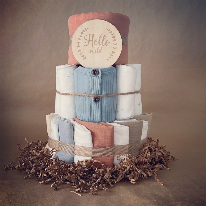 Tutti Cutie Baby Shower Diaper Cake Gift, Cute Baby Shower Gift ...
