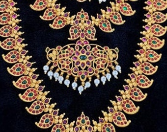 Gold Mango Necklace - Etsy