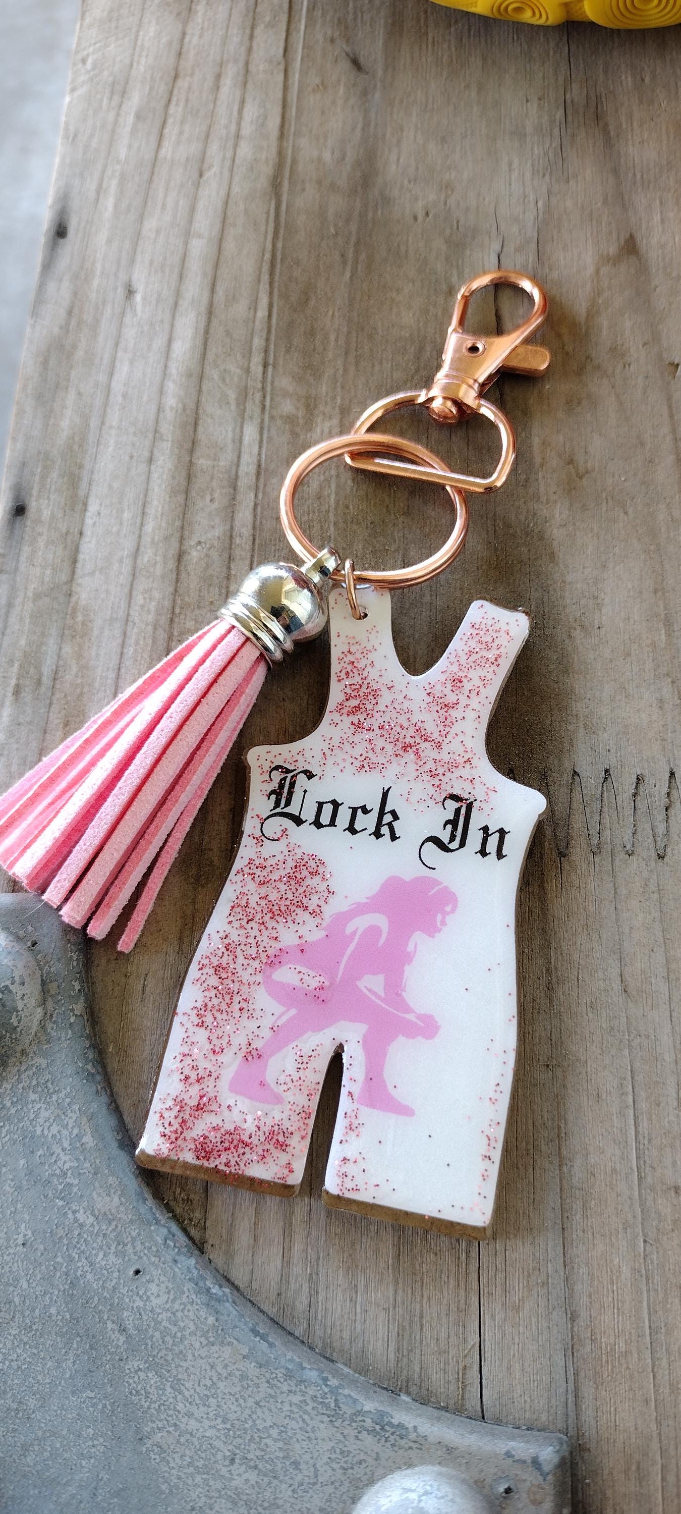 Wrestling Singlet Keychain - Etsy