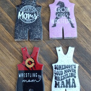 Wrestling Singlet Keychain - Etsy