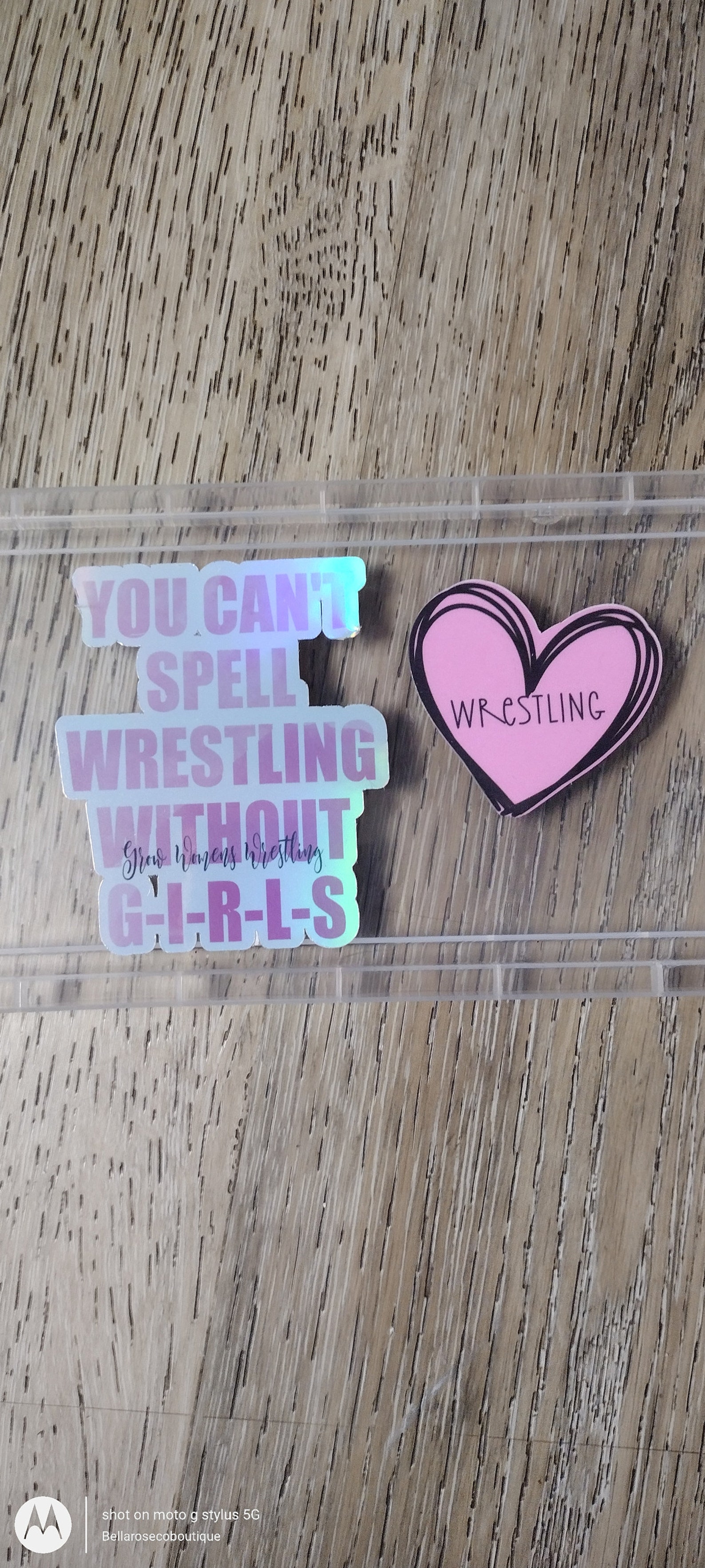 Girls Wrestling Sticker Pack - Etsy