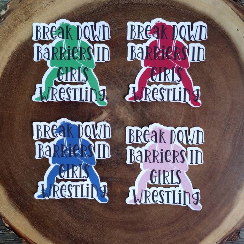 Wrestling Stickers - Etsy