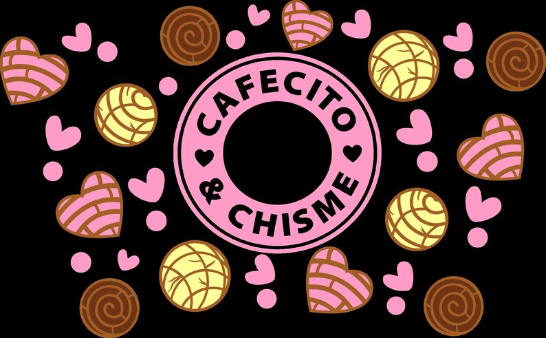 Digital File ,cafecito Y Chisme Sublimation Png,coffee Tumbler, Frida ...