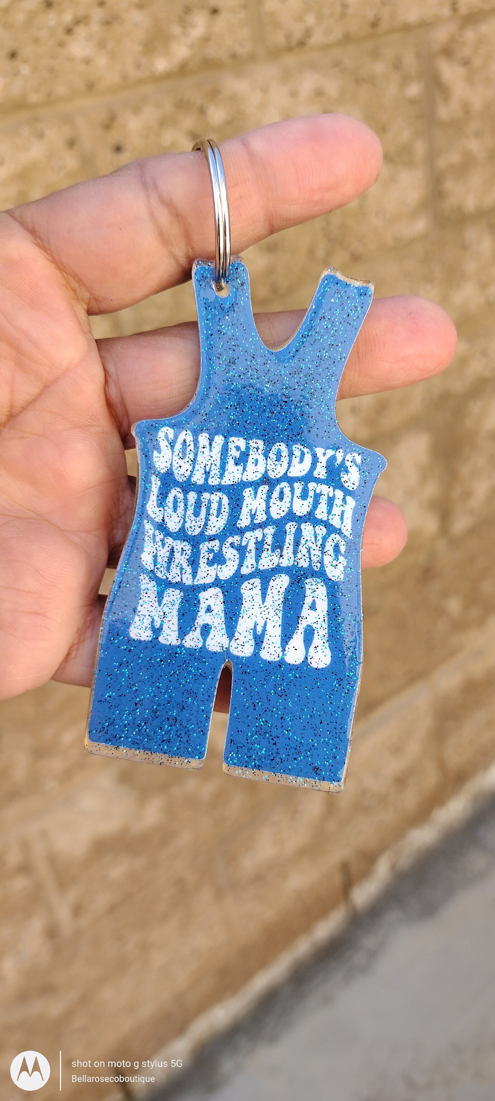 Wrestling Singlet Keychain - Etsy