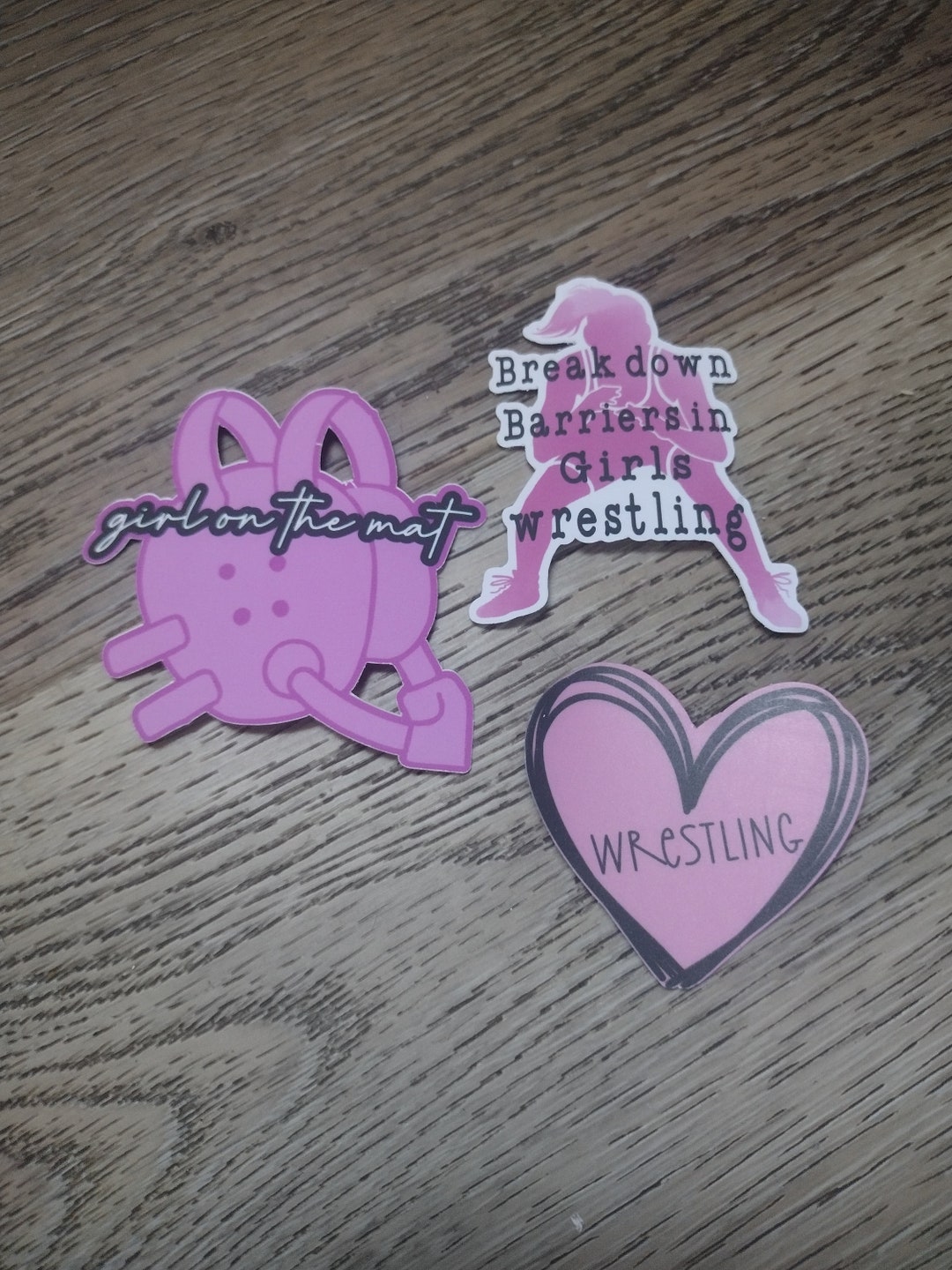 Girl on the Mat Sticker Pack - Etsy