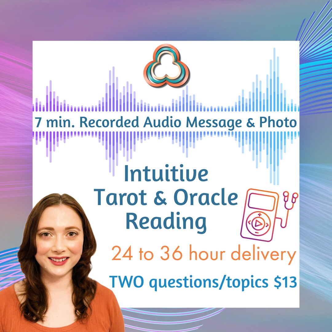 Tarot & Oracle Intuitive Reading, Audio Recording, Psychic Messages ...
