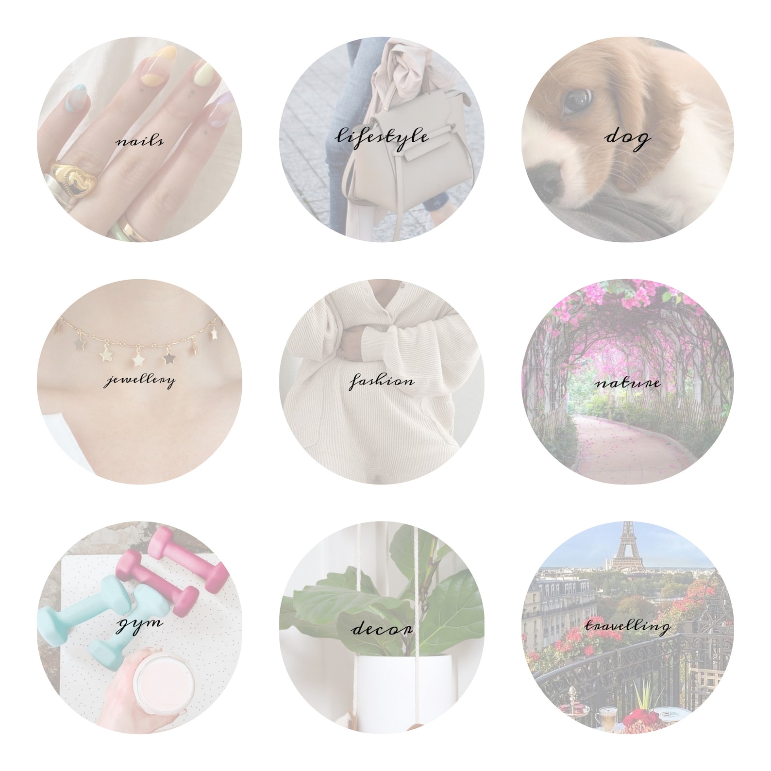 20 Instagram Highlight Covers Aesthetic Theme | Etsy