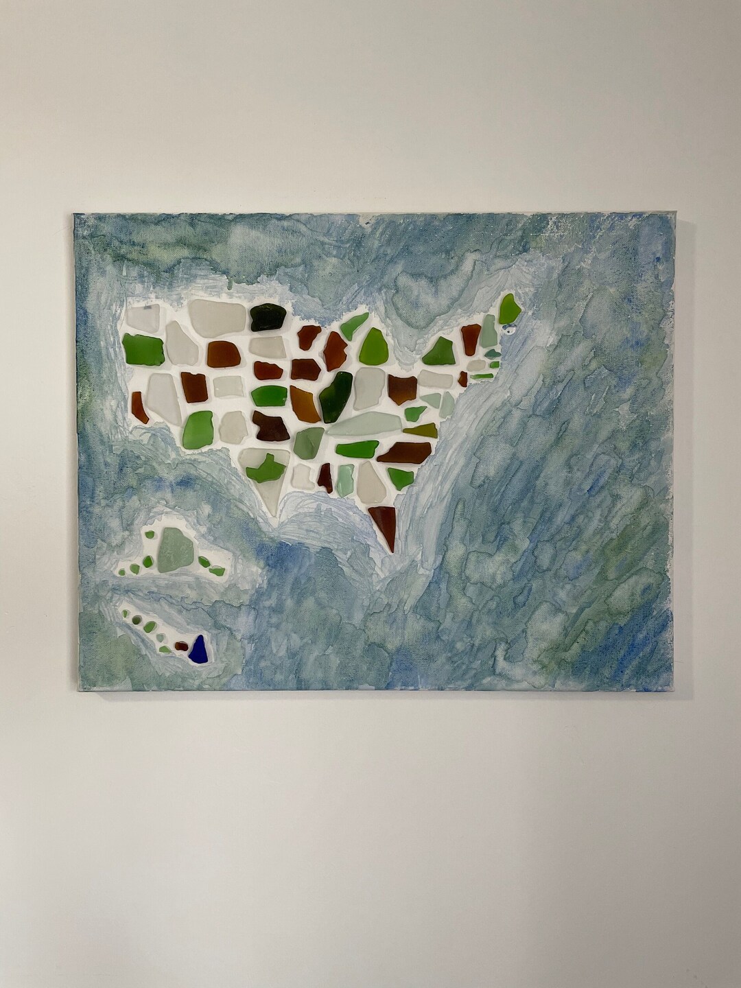 Sea Glass States - Etsy