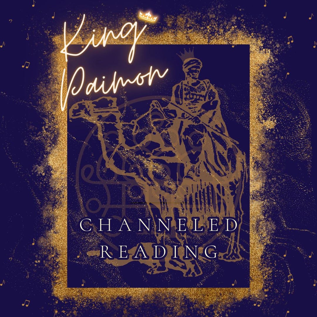 KING PAIMON Channeled Reading - Etsy