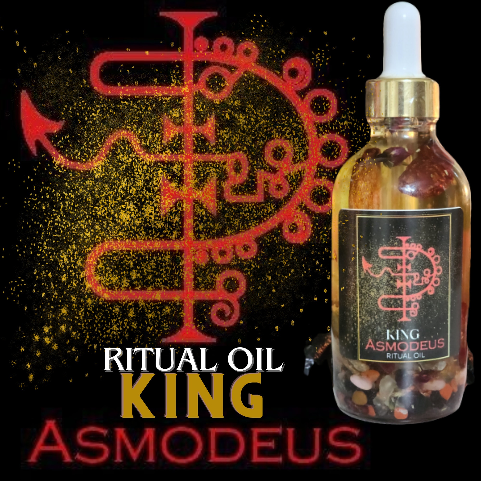 King Asmodeus Ritual Oil - Etsy