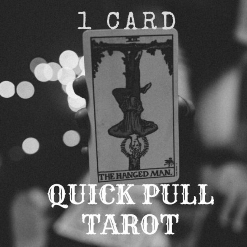 Quick Pull TAROT Reading - Etsy
