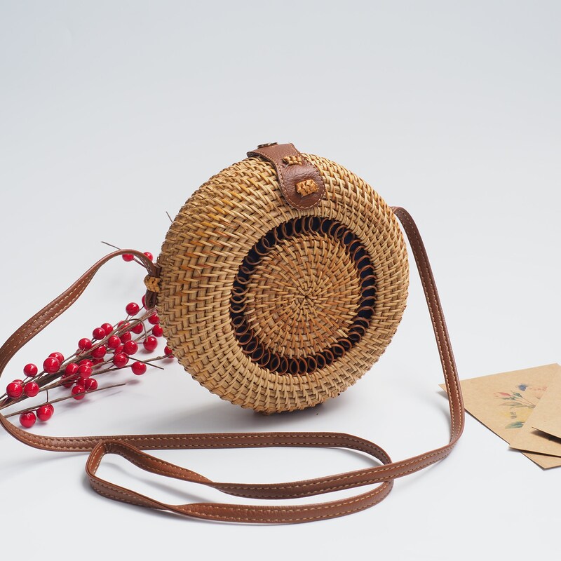 Women Rattan Handbag - Etsy