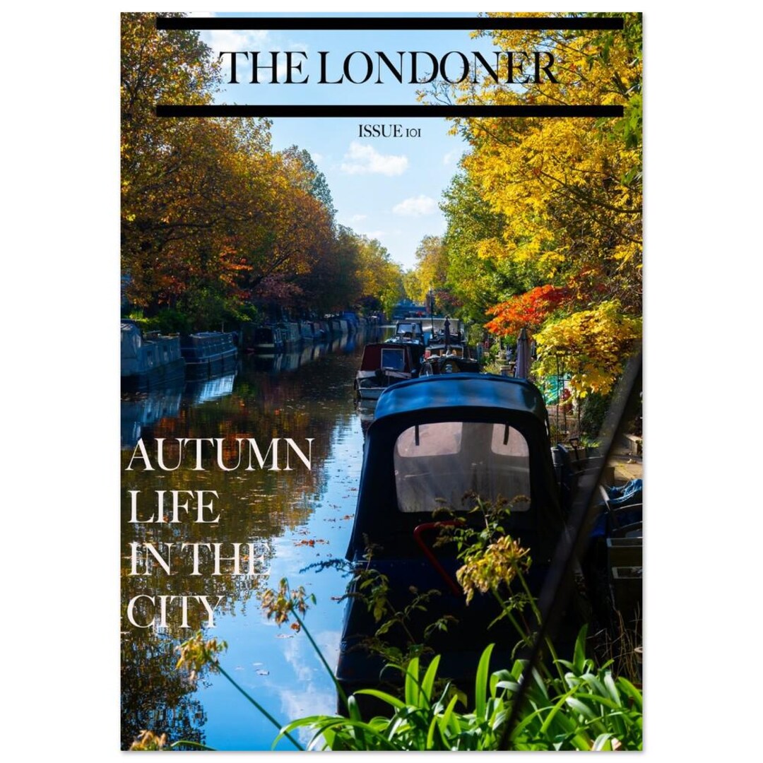 Magazine Style Poster, Magazine Style Print, Travel Poster, England ...