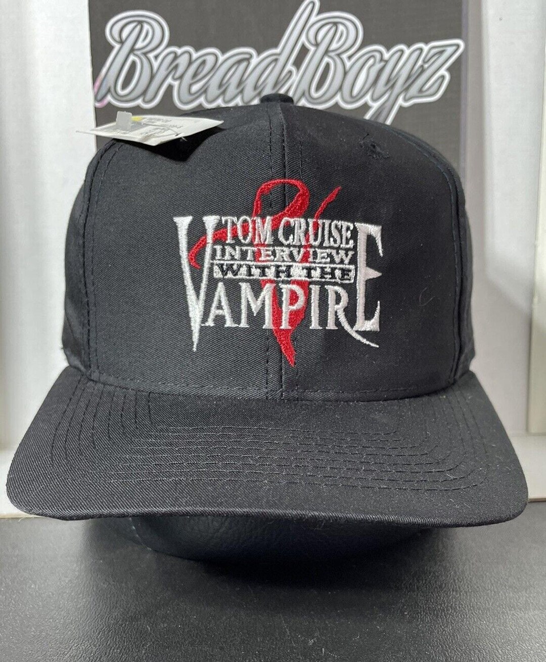 RARE 90s Vintage Tom Cruise Interview With a Vampire Promo Snapback Hat ...