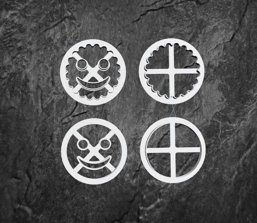 Smiley Cookie Cutter (set Combinable) Cookie Cutter - Etsy