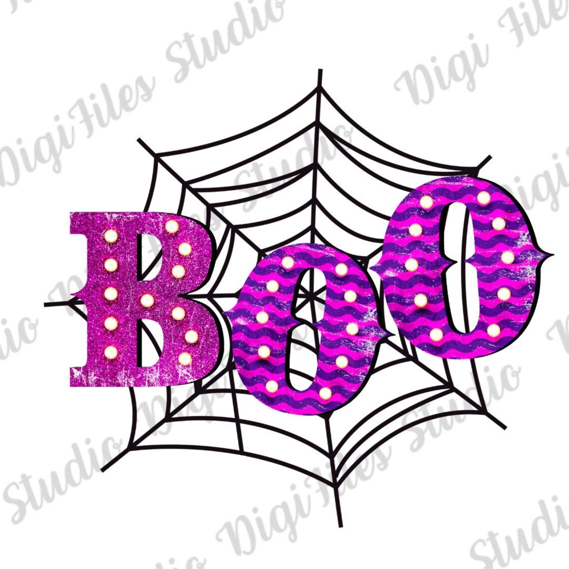 Cute Boo svg Boo with Spider Web svg Spider Web svg | Etsy