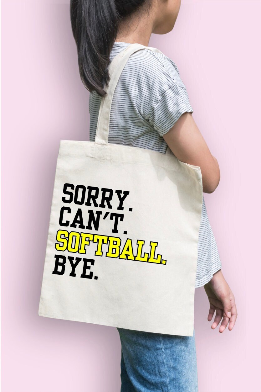 Sorry Can't Softball Bye SVG, Softball Mom Cut File (digital Download ...