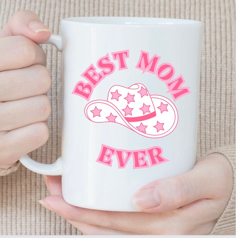 Best Mom Ever Svg Png - Cowboy Mom - Western Mom - Wranglin' Mama Svg ...