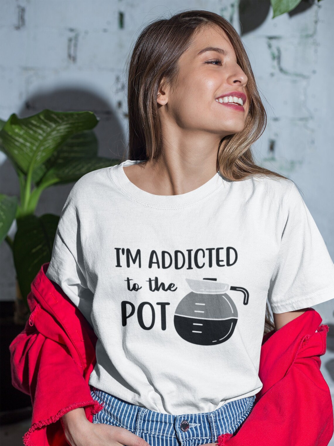 Addicted to the Coffee Pot SVG PNG Coffee Lover SVG Coffee - Etsy