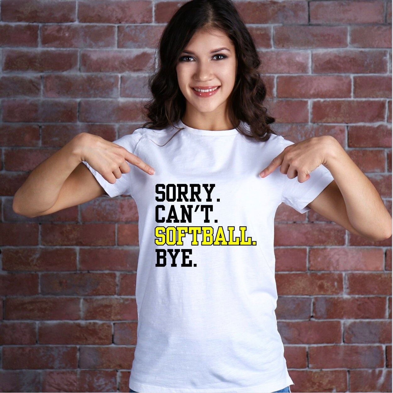 Sorry Can't Softball Bye SVG, Softball Mom Cut File (digital Download ...