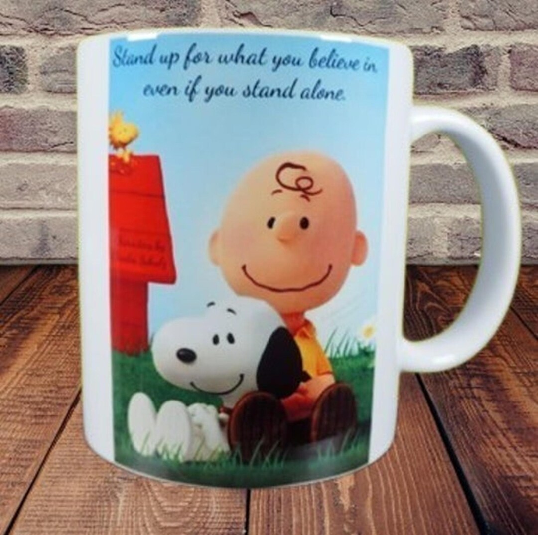 Charlie Brown Mug - Etsy
