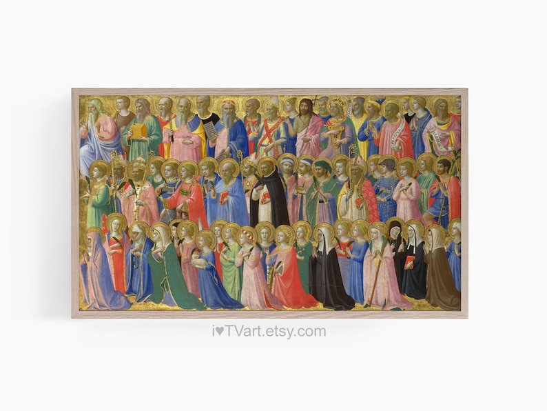 Frame TV Catholic Art All Saints Day Screensaver November 1 All Souls ...