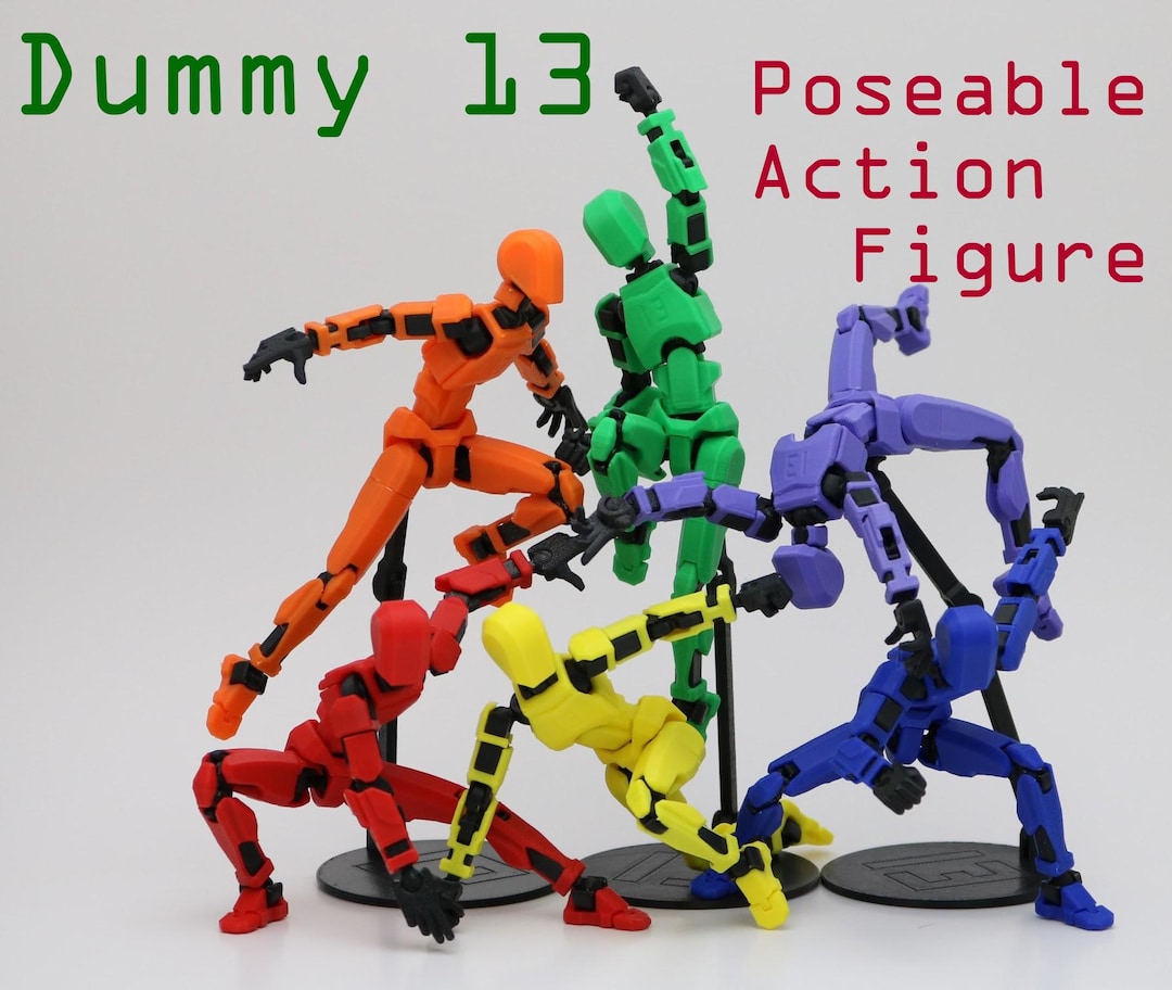 Poseable Action Figure DIY Kit: Dummy 13 Artist Mannequin, Custom ...