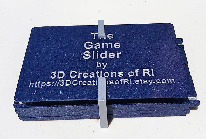 Game Slider: Modular Tabletop Poker Size Game Card Deck Rail System - Etsy