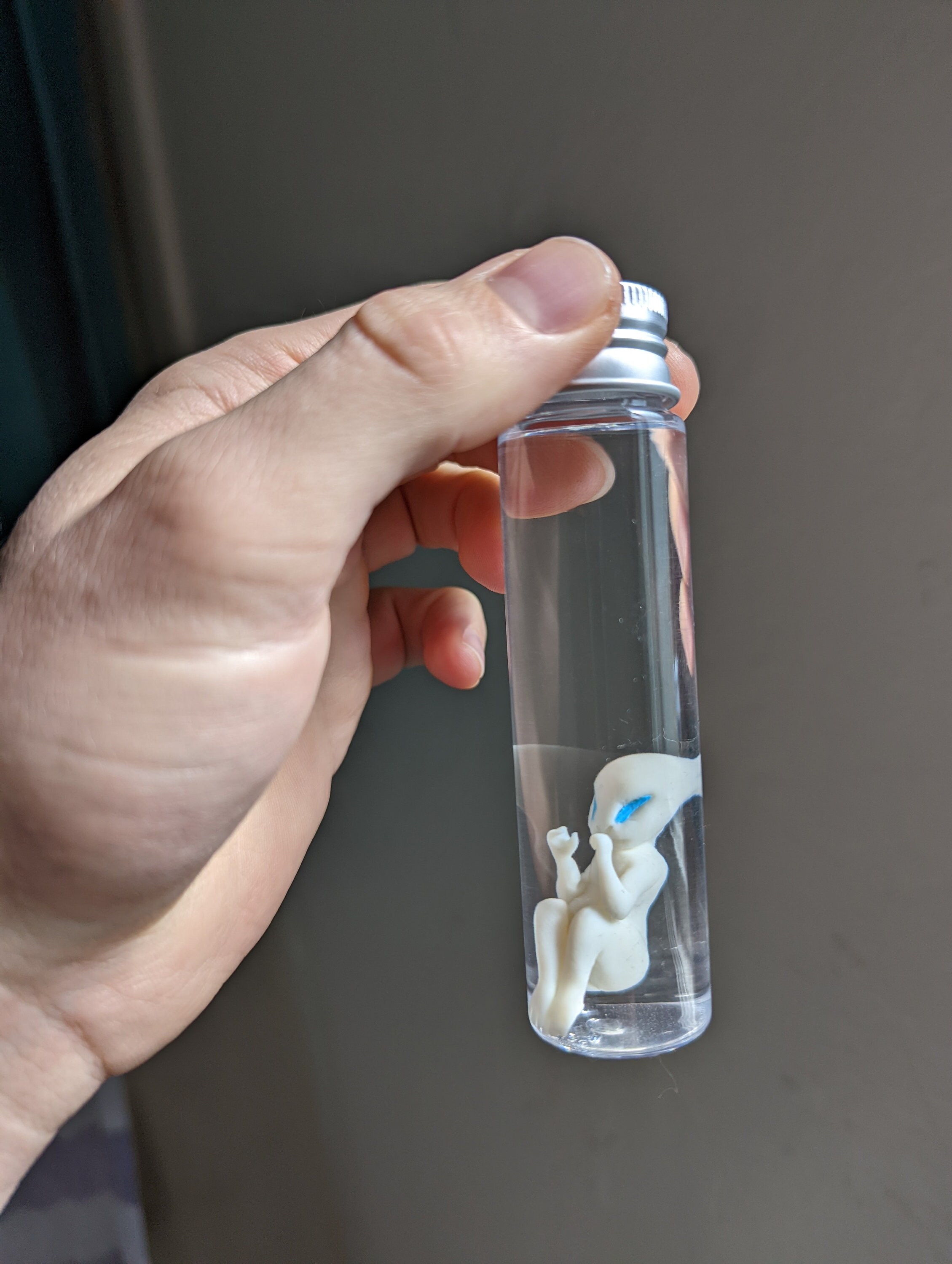 Alien Fetus Glow in the Dark Space Capsule - Etsy