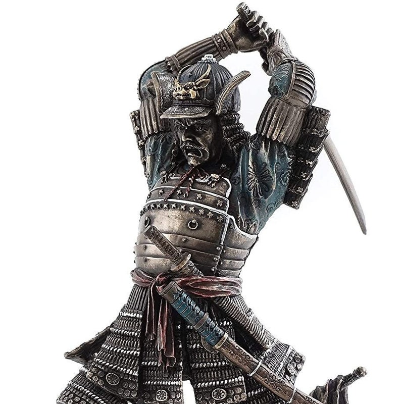 Samurai Statue Figurine - Etsy