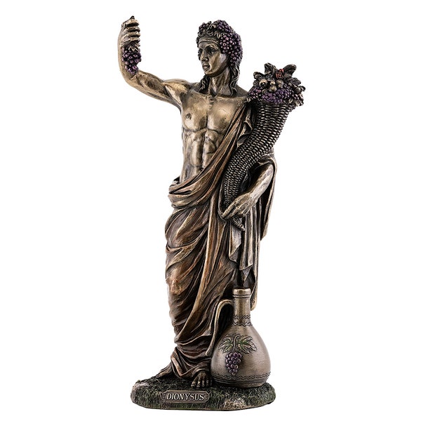 Dionysus Bronze Statue - Etsy
