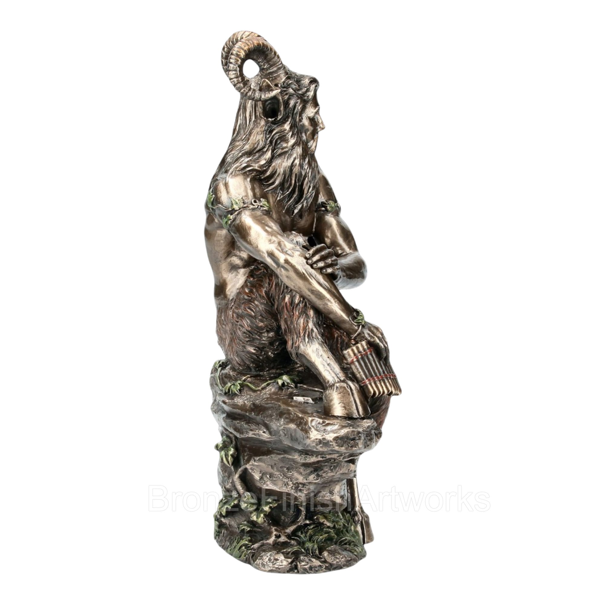 Pan Greek God of Wild & Nature Faun Statue Sculpture Bronze - Etsy